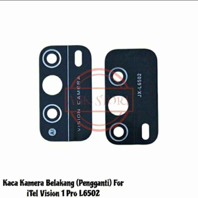 Jual lensa camera / kaca kamera belakang itel vision 1 pro L6502 ...
