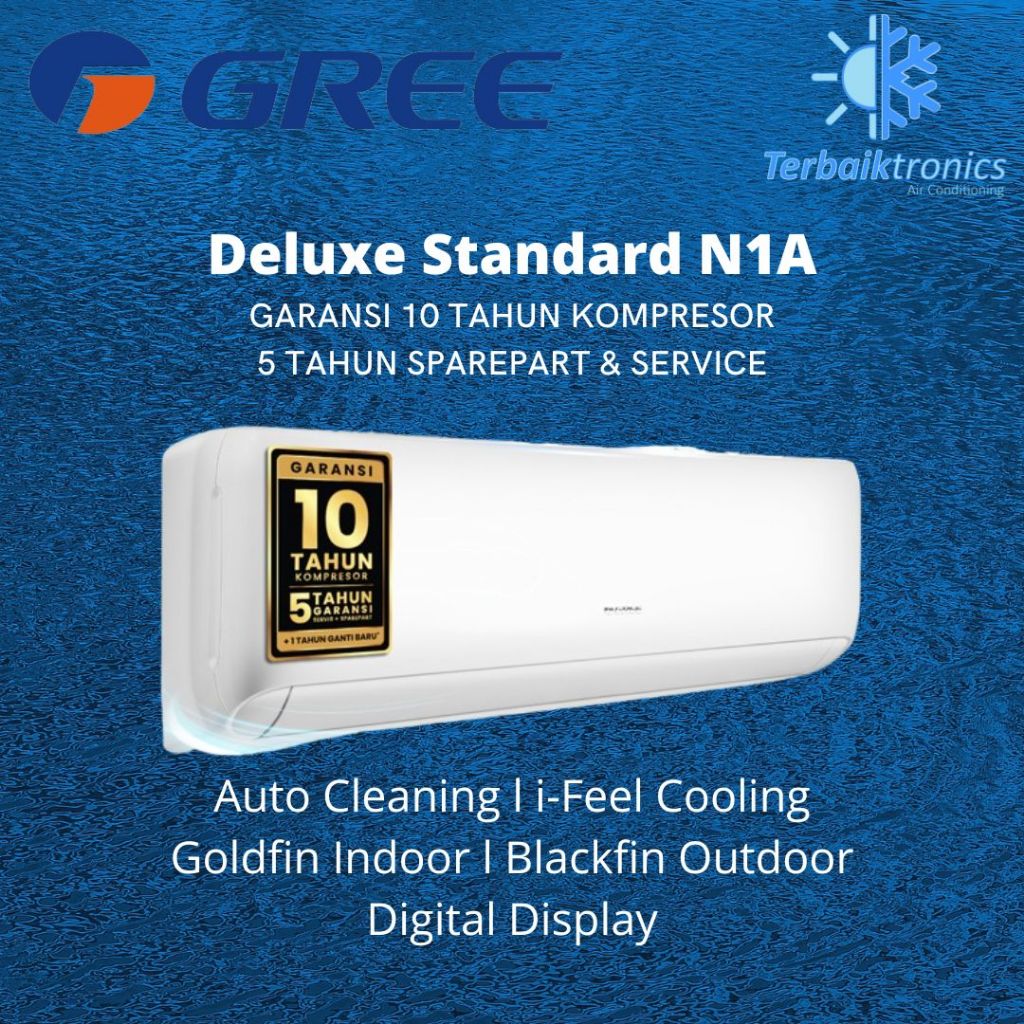 Jual AC Gree 1/2 PK R32 GWC05N1A / GWC 5N1A - GWC05MOO5 | Shopee Indonesia