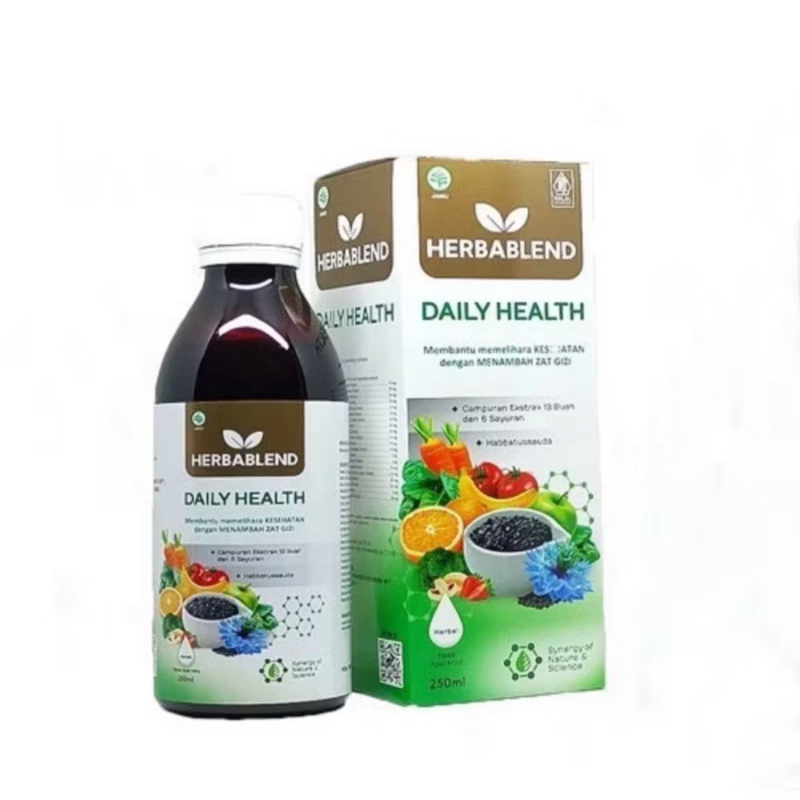 Jual Herbablend Daily Health 250 ml | Shopee Indonesia