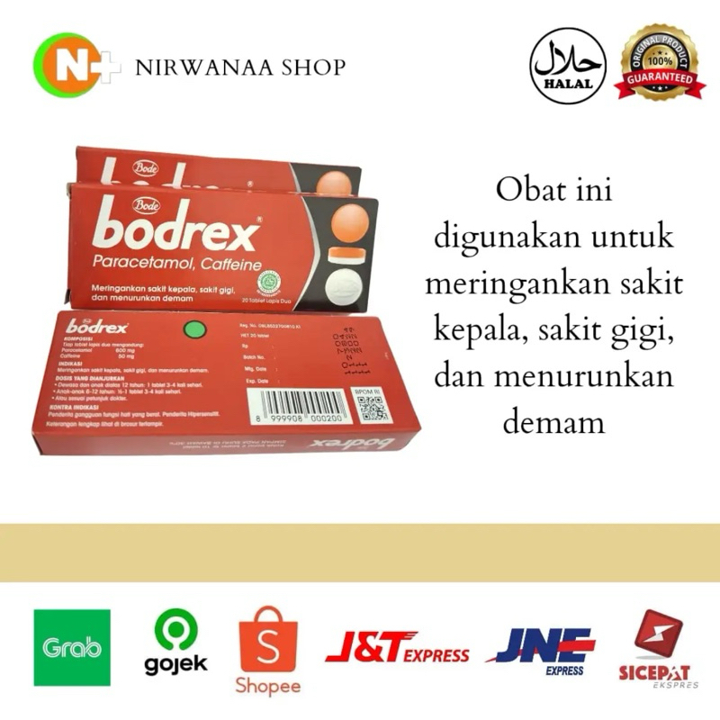 Jual BODREX BOX (isi 2 strip) | Shopee Indonesia