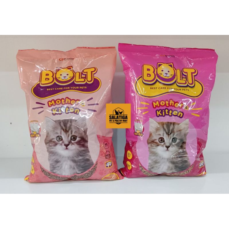 Jual Bolt Mother & Kitten 500gr fresh pack rasa salmon dan tuna makanan ...