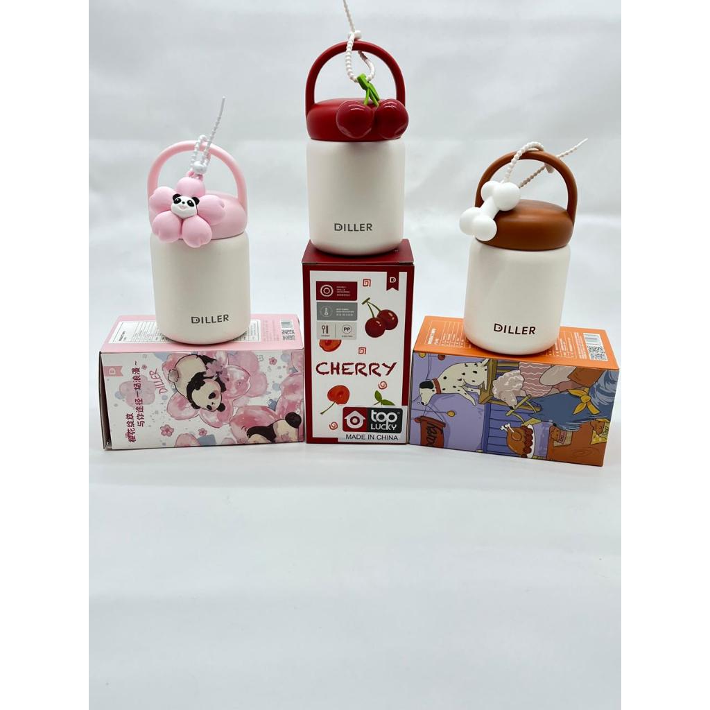 Jual (PO)Termos Mini Karakter Diller 250ml/TUMBLER STAINLESS (BACA ...