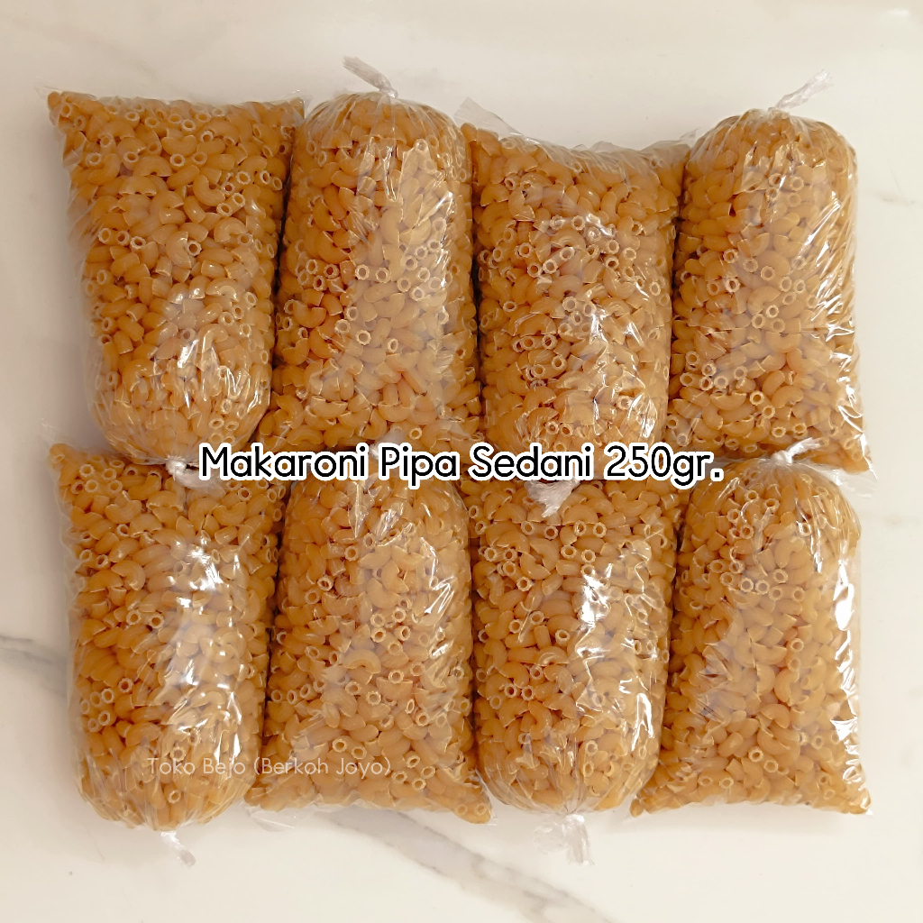 Jual Macaroni / Makaroni Pipa Sedani / Makaroni Rebus / Pasta Makaroni ...