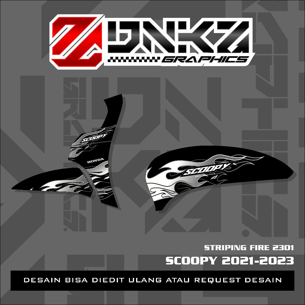 Jual Stiker Scoopy New 2021 Decal Striping Scoopy 2021 2022 2023 ...
