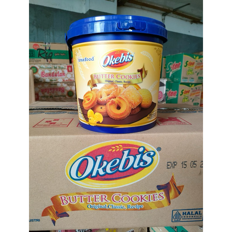 Jual Okebis butter cookies 300gr | Shopee Indonesia