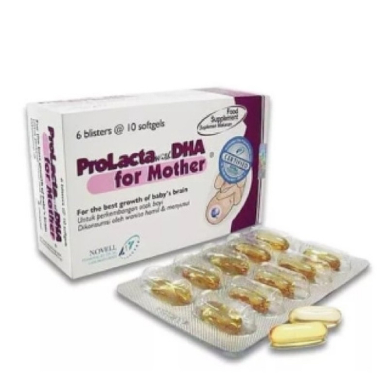 Jual PROLACTA DHA FOR MOTHER 10 softgels | Shopee Indonesia