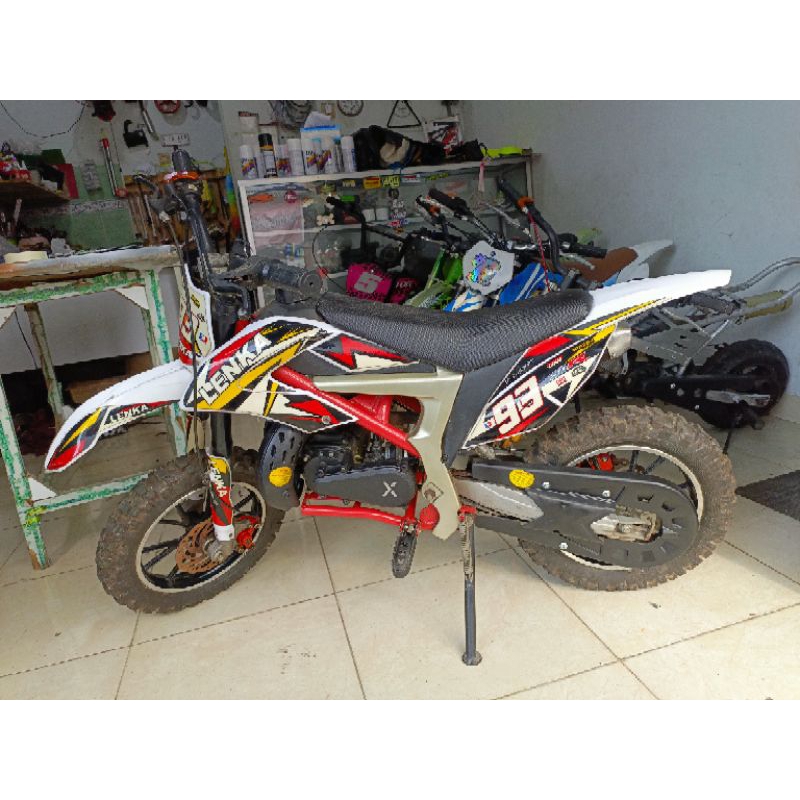 Jual Motor Mini Trail Mini 2 tak 50 cc LENKA 93 | Shopee Indonesia