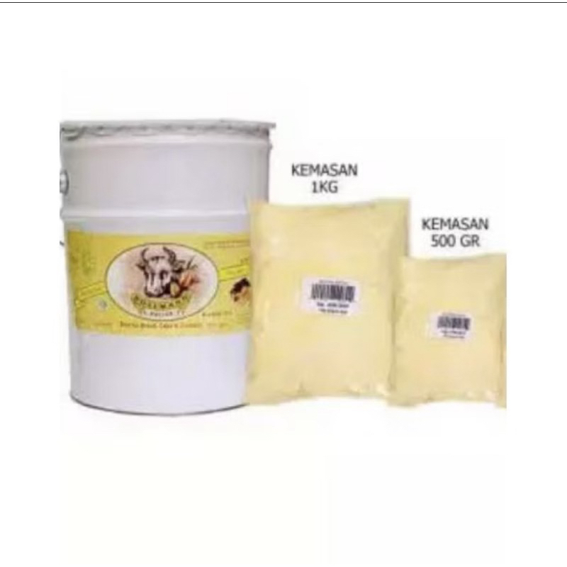 Jual Hollmann Hollman Holman Milk Butter 500gr / 1KG | Shopee Indonesia