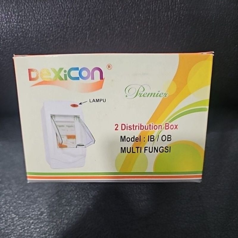 Jual box mcb 2grup / 2 distribution Box / IB / OB merk Dexicon | Shopee ...