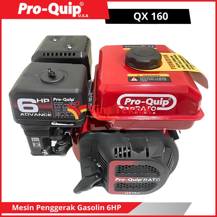 Jual Mesin Penggerak Proquip QX 160 Gasoline Engine Bensin 4 Tak 6HP ...