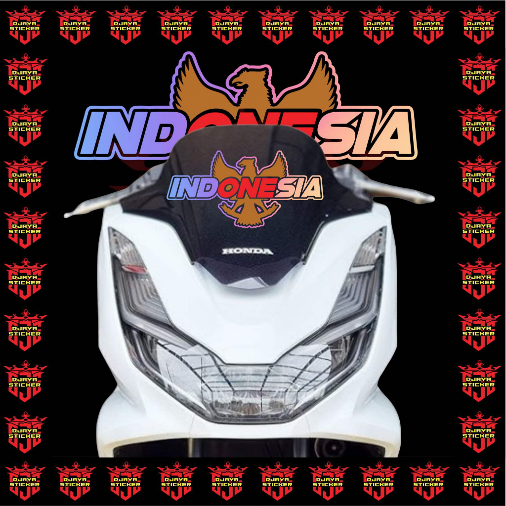 Jual Cutting Sticker GARUDA INDONESIA Stiker Variasi Motor Kaca Mobil ...