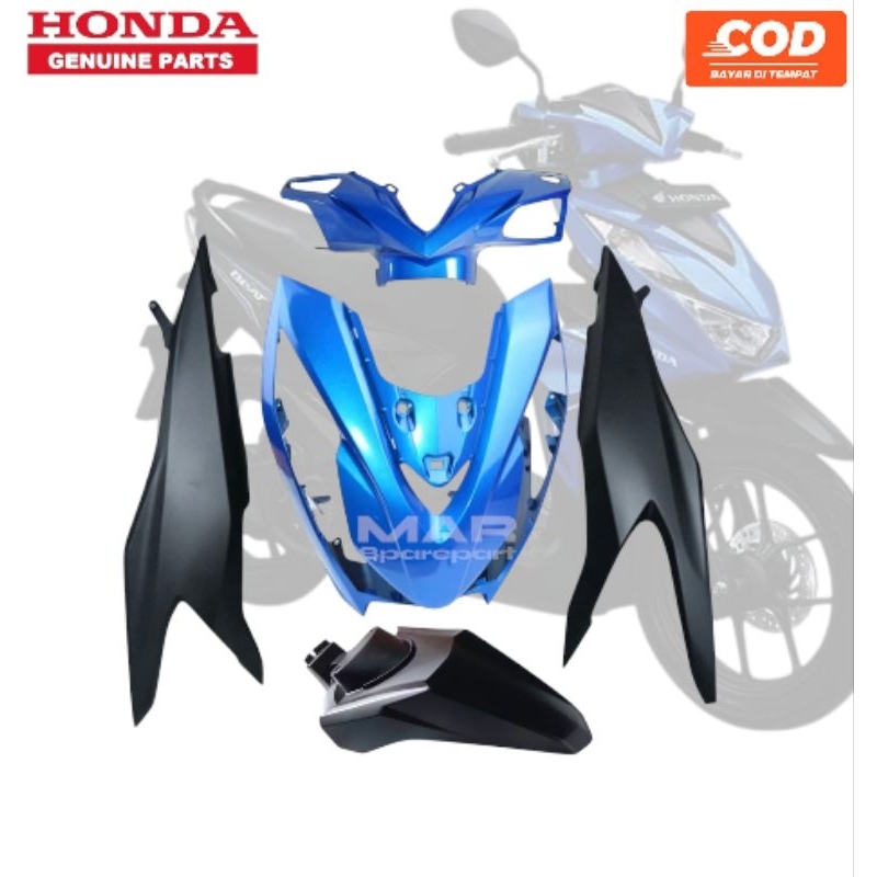 Jual Fullset Body Halus New Beat Deluxe Led Original 2020-2023 Biru ...