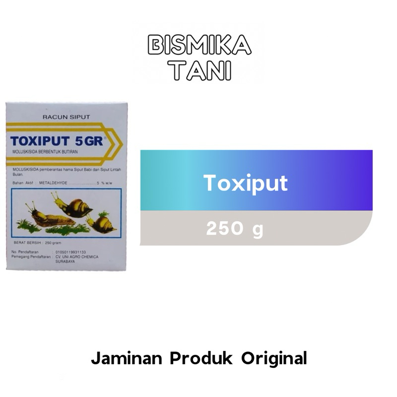 Jual Toxiput Insektisida Pembasmi Keong 250 g | Shopee Indonesia