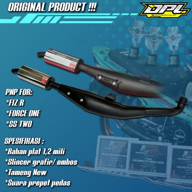 Jual Knalpot Fiz R Fizr Force 1 Fiz Force One Poswan Standar Racing