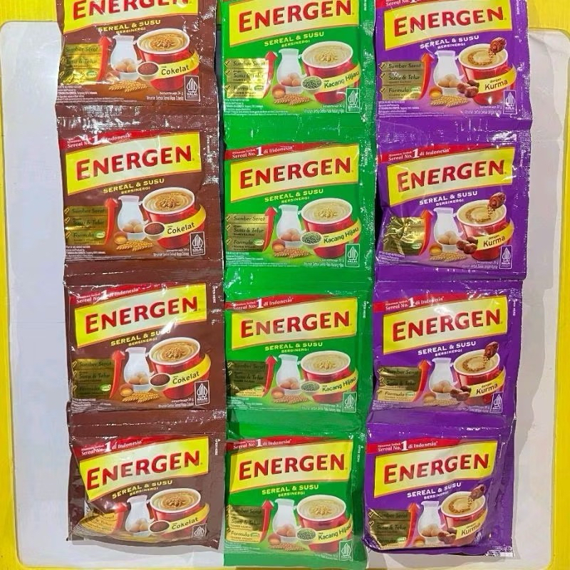 Jual Energen rasa vanila/kacang hijau/kurma | Shopee Indonesia