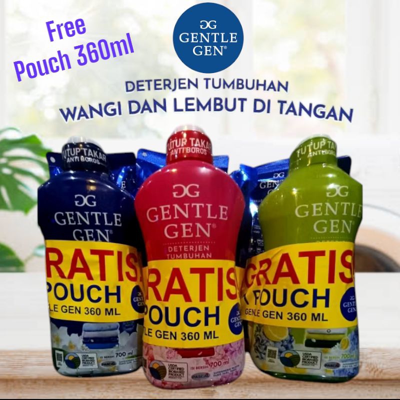 Jual GENTLE GEN 700ML KEMASAN GRATIS HADIAH BANDED | Shopee Indonesia