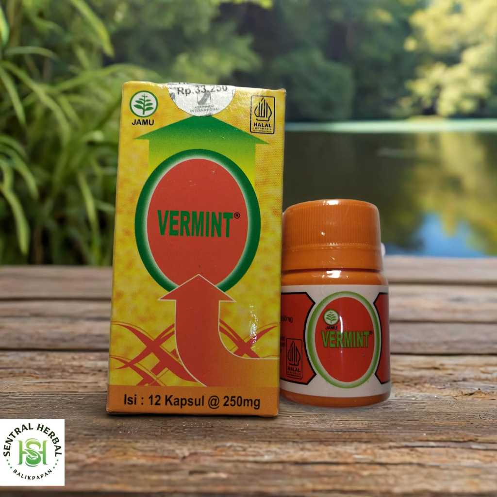 Jual vermint kapsul 12 capsul cacing tanah | Shopee Indonesia