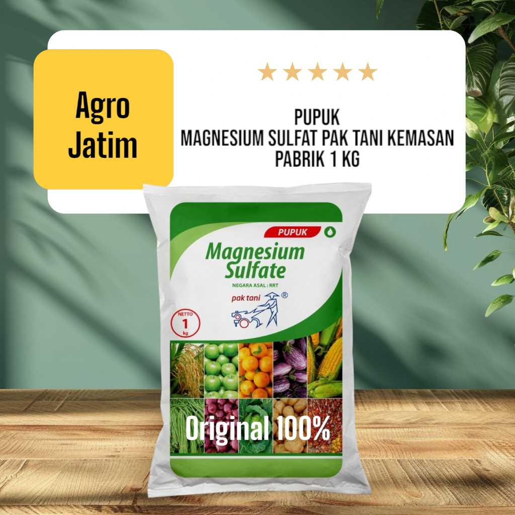 Jual Pupuk MAGNESIUM SULFAT Pak Tani - 1 KG Pabrik | Shopee Indonesia
