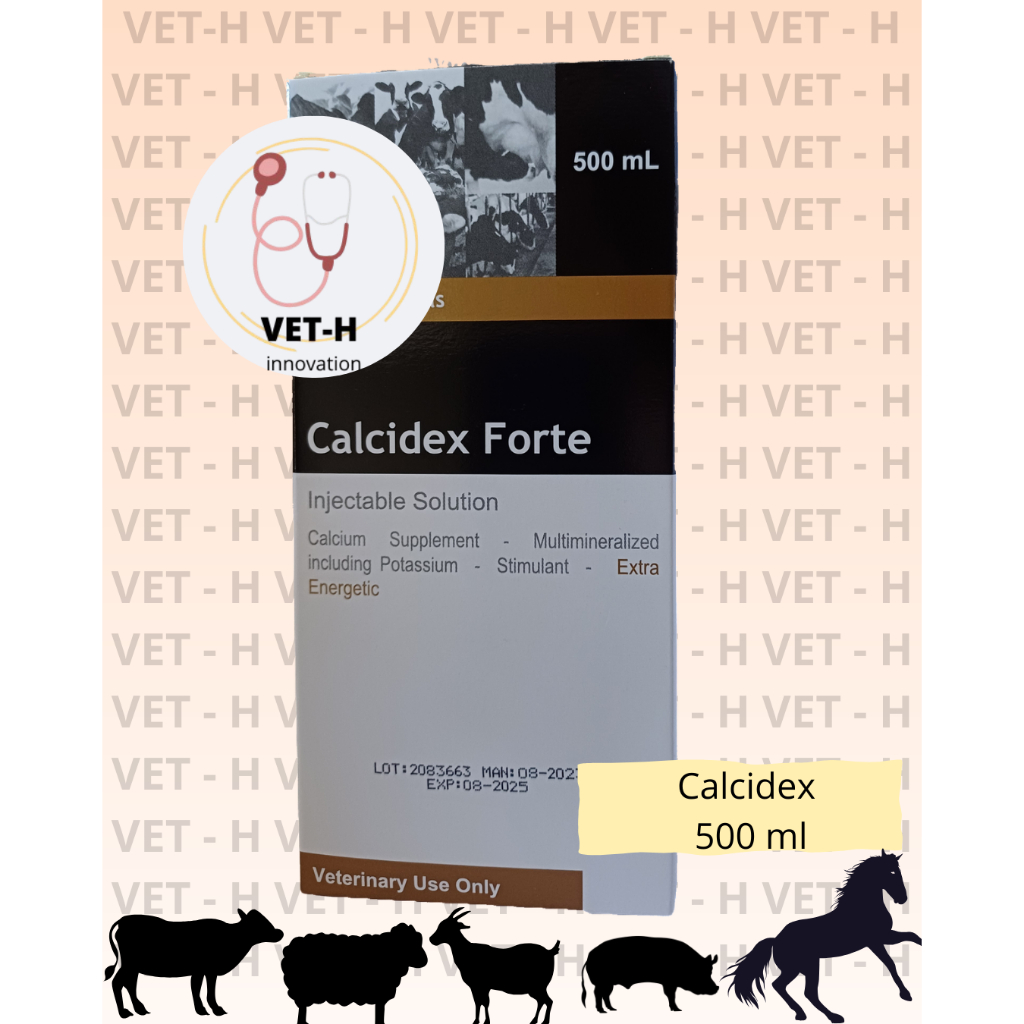Jual Calcidex Forte 500 ml Agrovet - Untuk pencegahan dan pengobatan ...