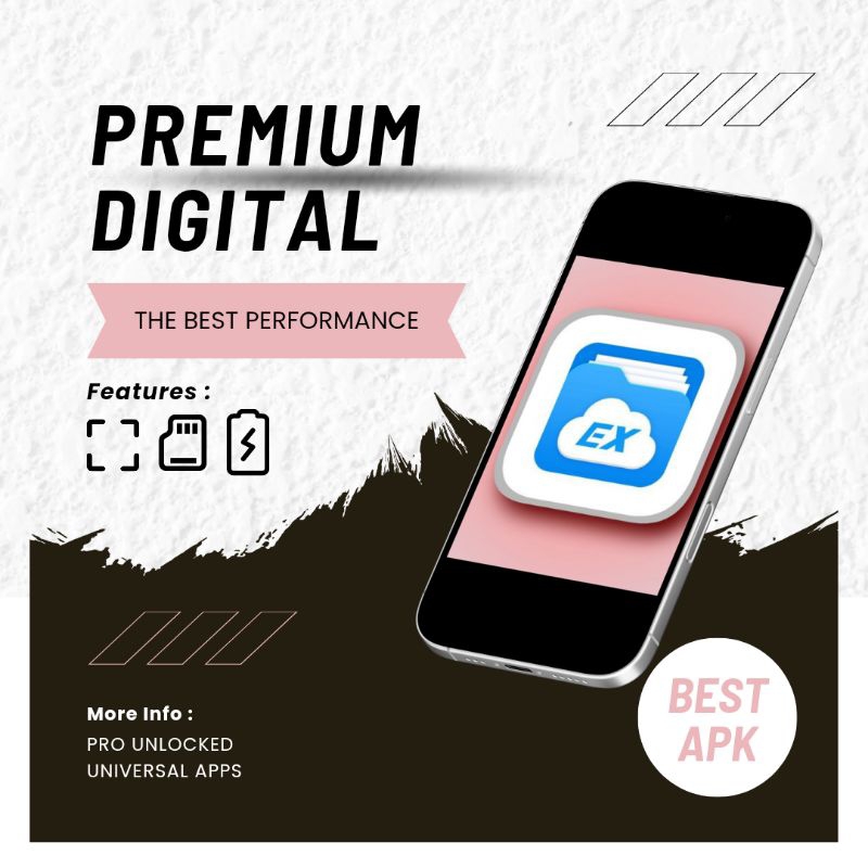 Jual ES File Explorer Premium Digital The Best Performance Pro Unlocked ...