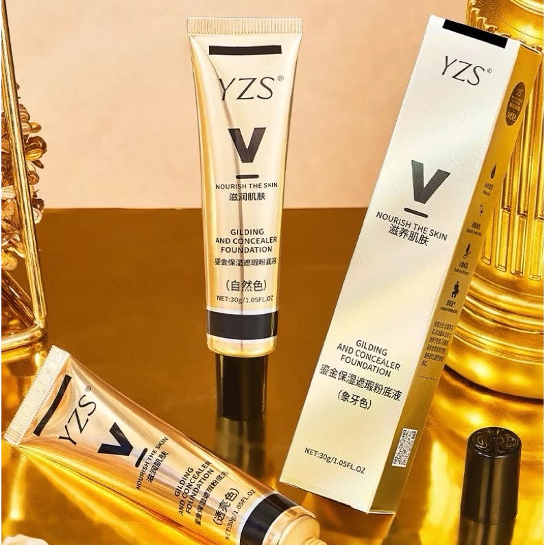 Jual YZS Liquid Matte Foundation Full Coverage Waterproof Oil Control Tahan Lama | Shopee Indonesia