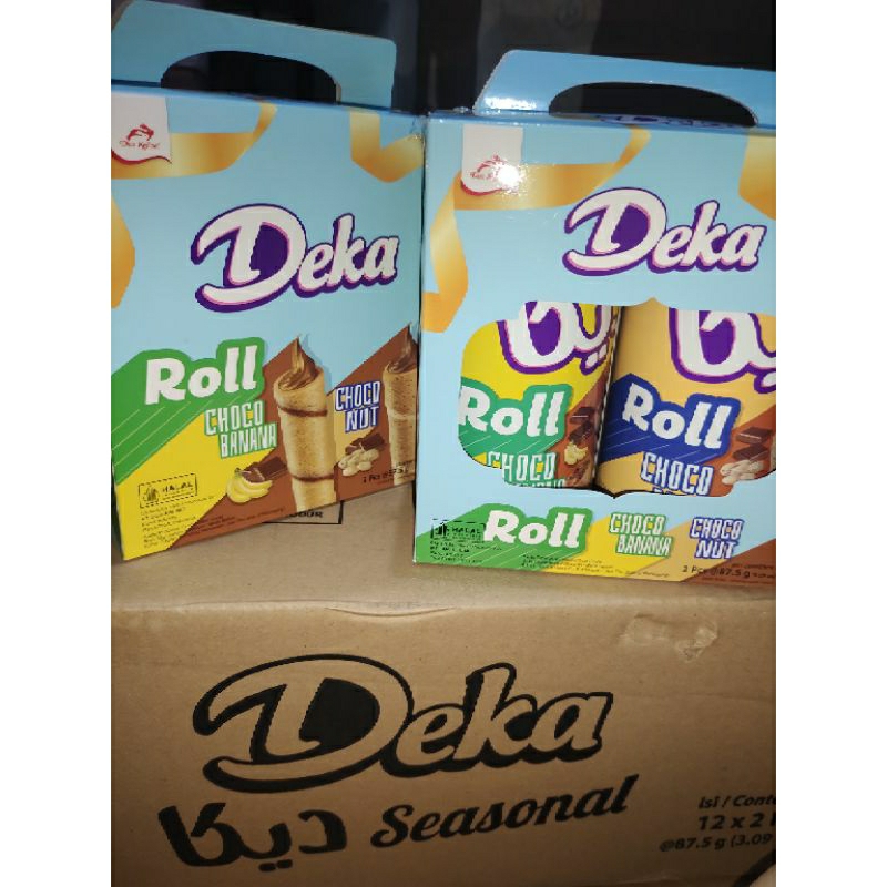 Jual Deka Seasonal isi 2 rasa Choco Banana dan Nut | Shopee Indonesia