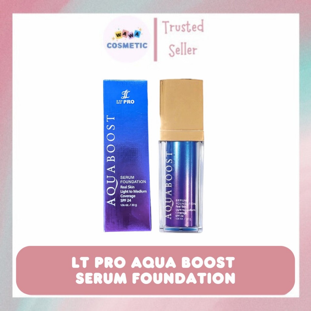Jual WAWA - LT PRO Aquaboost Serum Foundation Real Skin Light to Medium ...