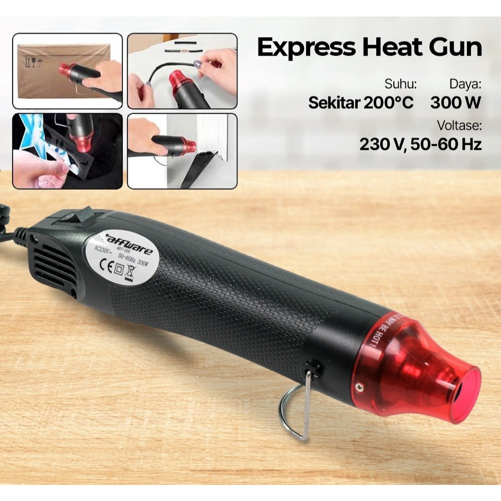 Jual ALAT PEMANAS BLOWER / QST EXPRESS HEAT GUN HOT BLOWER VINYL 230V ...