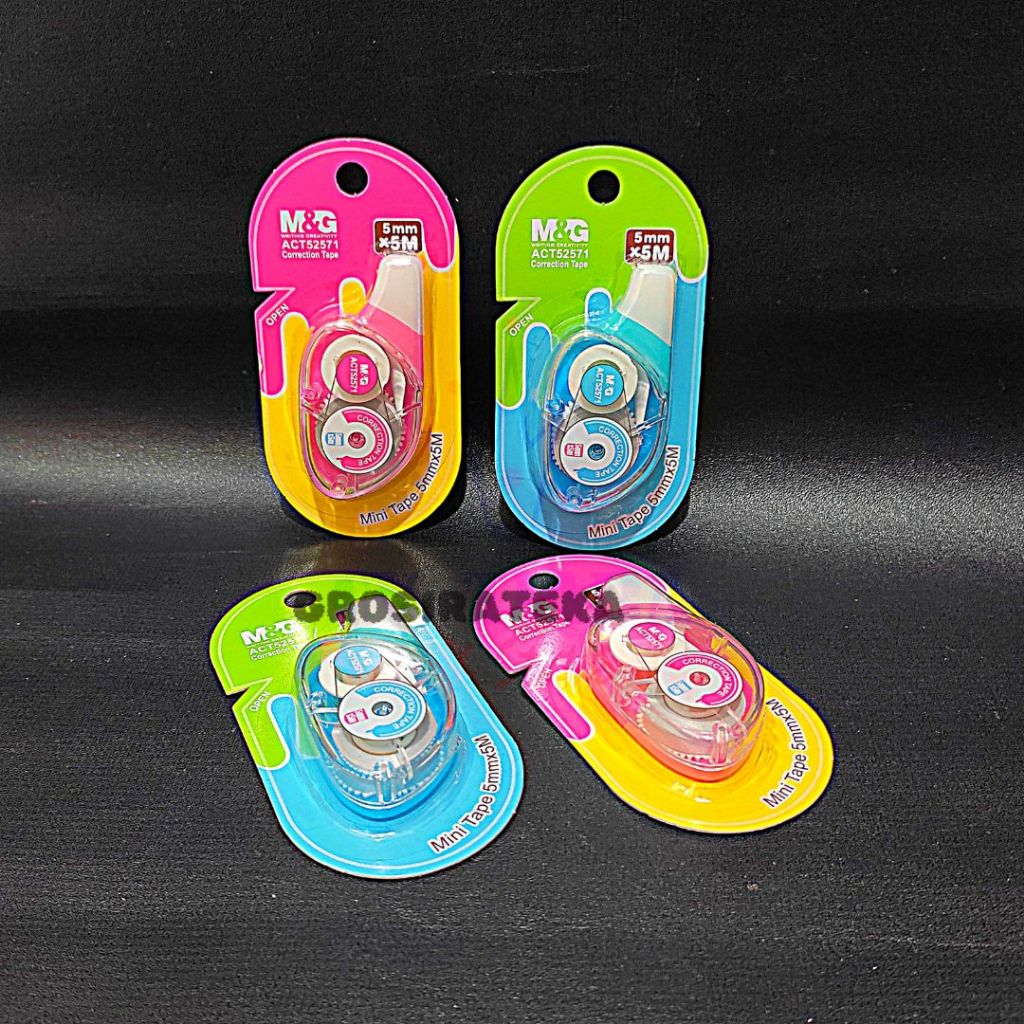 Jual TIPE X, TIPE X KERTAS, TIPE X PITA, CORRECTION TAPE ACT52571 M&G | Shopee Indonesia