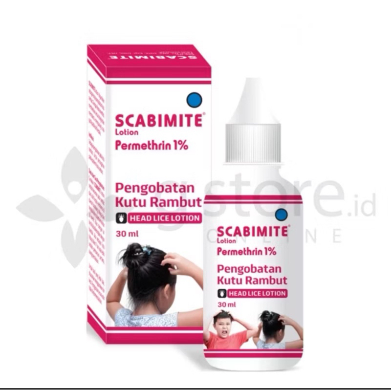 Jual Scabimite Lotion 30 ml - Obat Kutu Rambut | Shopee Indonesia