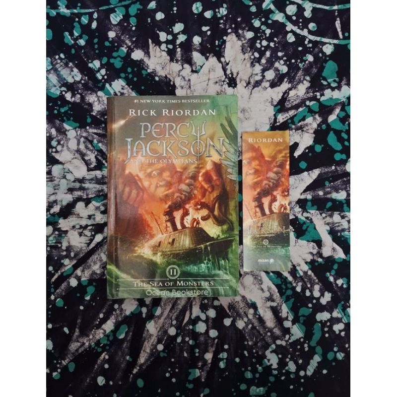 Jual Novel Preloved• The Sea of Monsters - Rick Riordian (Indonesia ...