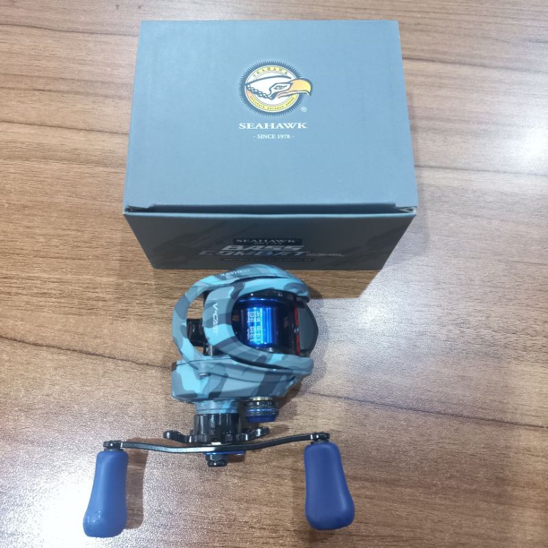 Jual Reel Seahawk BASS COMBAT 103HSL - Reel Bait Casting | Shopee Indonesia