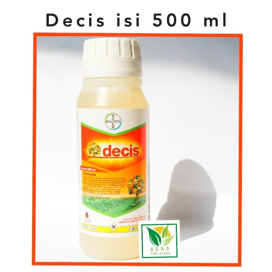 Jual DECIS 25EC INSEKTISIDA PENGENDALI HAMA ISI 500ML | Shopee Indonesia