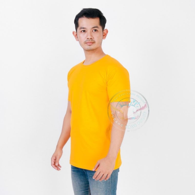 Jual T-shirt baju distro kaos polos cotton combed 30s premium pria dan ...