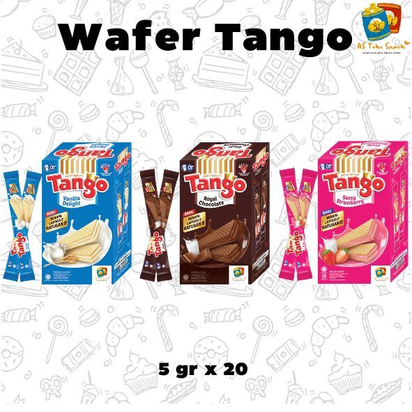 Jual Wafer Tango 5gr (1 Box Isi 20) | Shopee Indonesia