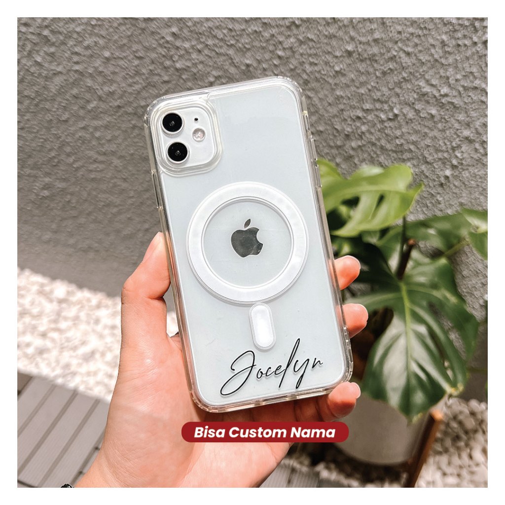 Jual Custom Magsafe Case Bisa Custom Nama Casing Iphone Magsafe Custom ...