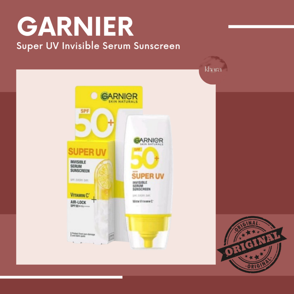 Jual Sunscreen Garni Super UV Invisible Serum Sunscreen SPF 50+ PA ...