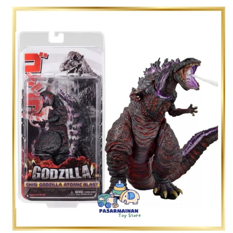 Jual Figure Neca Godzilla 2001 Shin Godzilla Atomic Blast Mainan ...