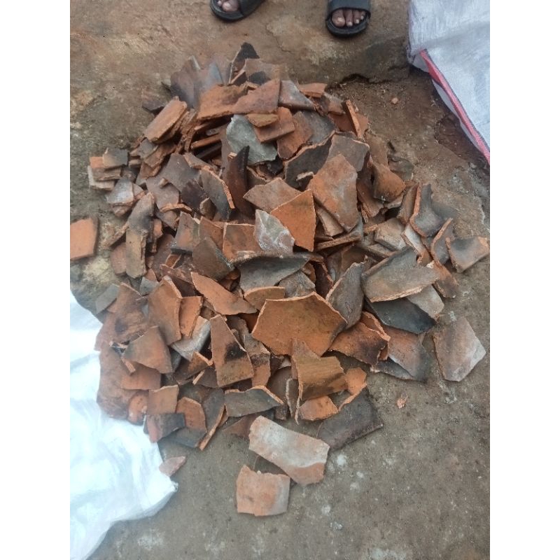 Jual Pecahan Genteng 5 kg/Pecahan Genting | Shopee Indonesia