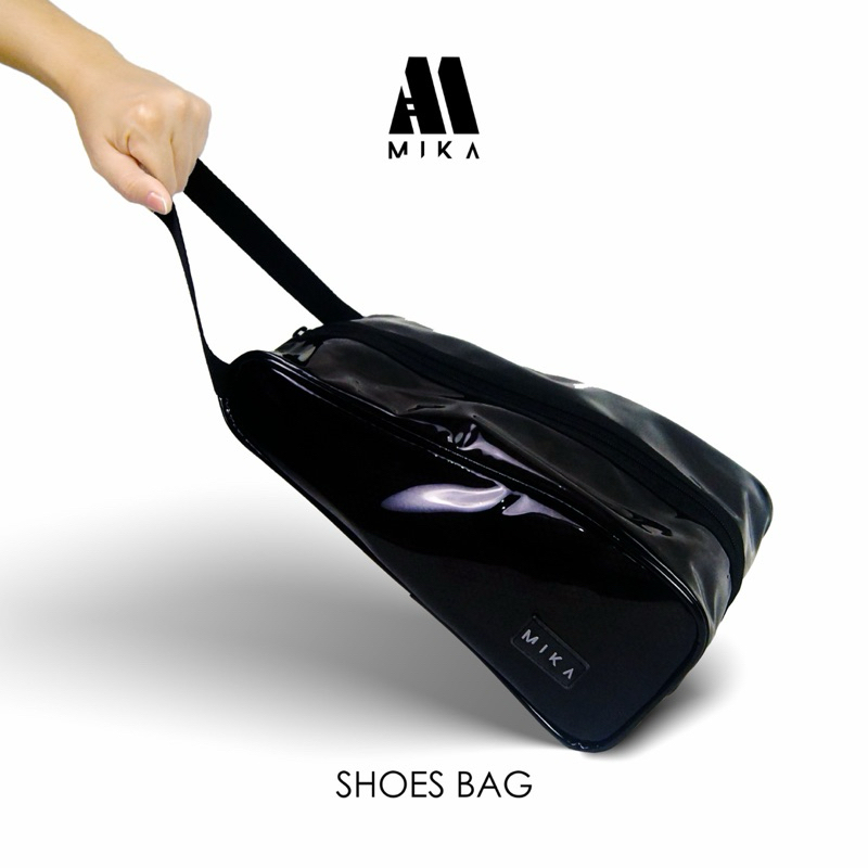 Jual MIKA SHOES BAG BLACK TRANSPARANT / POUCH TAS SEPATU HITAM | Shopee ...