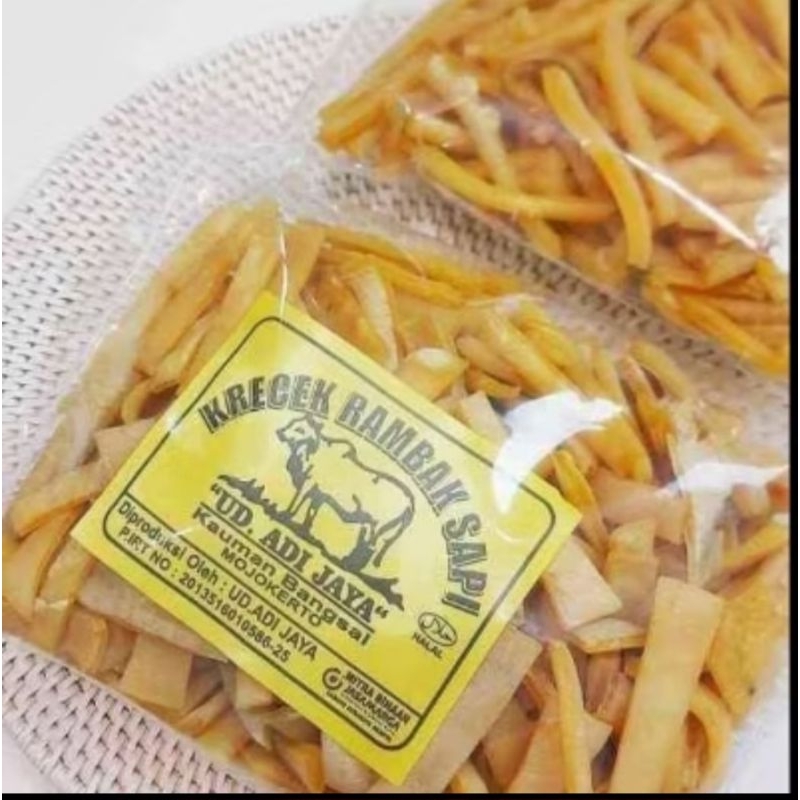 Jual PROMO(250gr)Krecek rambak kulit sapi NO.1 SUPER TANPA BAHAN ...