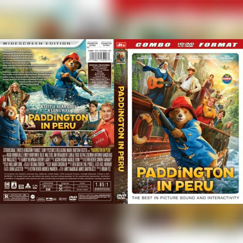 Jual DVD Paddington in Peru 2025(Hugh Bonneville) | Shopee Indonesia