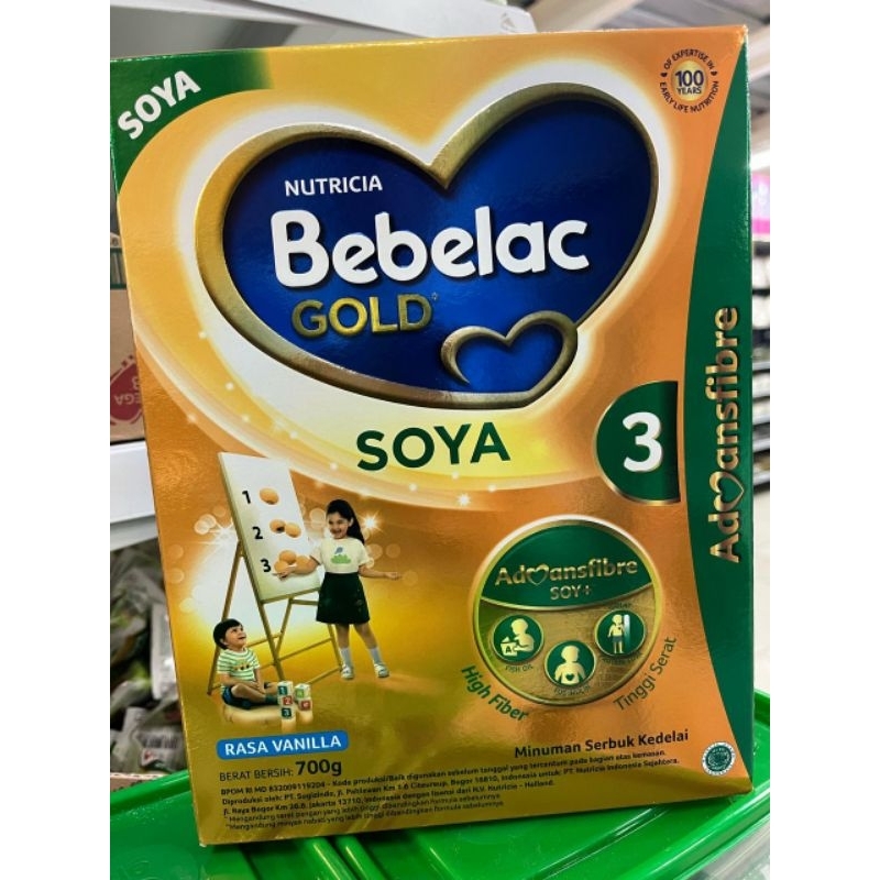 Jual BEBELAC GOLD SOYA 3 VANILLA 700GR | Shopee Indonesia