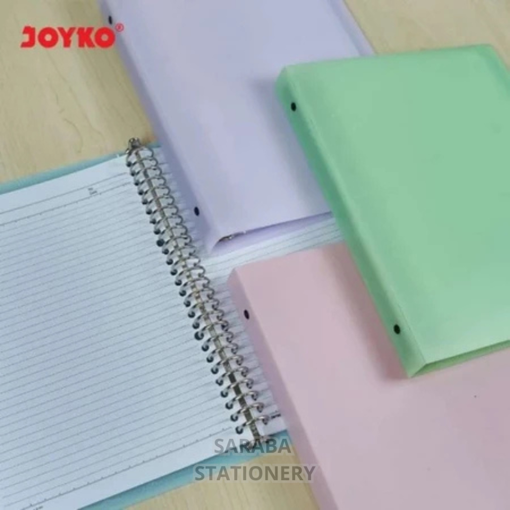 Jual Binder Joyko Warna Pastel A5 Binder Besi Cocok Untuk Anak Kuliahan ...