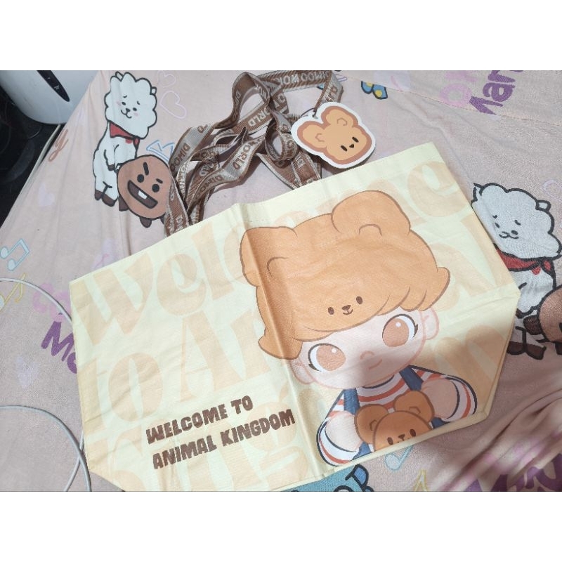 Jual DIMOO ANIMAL KINGDOM SERIES POPMART WOVEN BAG | Shopee Indonesia