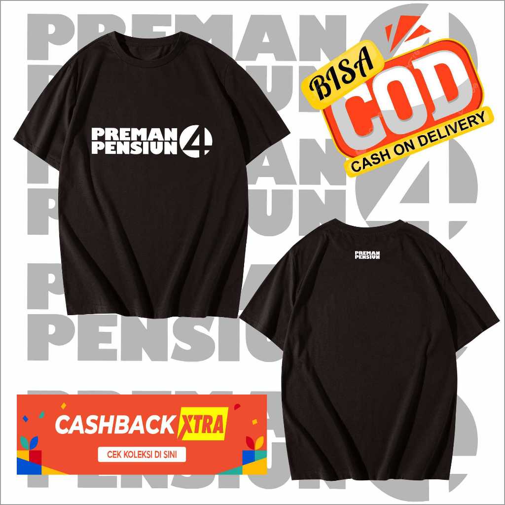 Jual KAOS PREMAN PENSIUN 4 BAHAN COTTON COMBAT 24S PREMIUM | Shopee ...