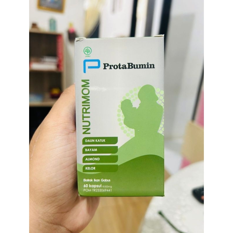 Jual Asi Booster ProtaBumin Nutrimom isi 60 kapsul(EXP 2027) | Shopee ...