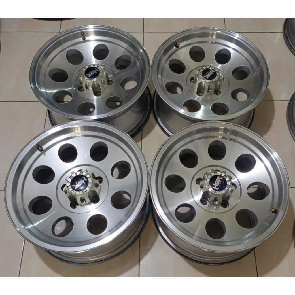 Jual velg hsr second type duffy r15x8 h5x139 et0 cocok taft, vitara ...
