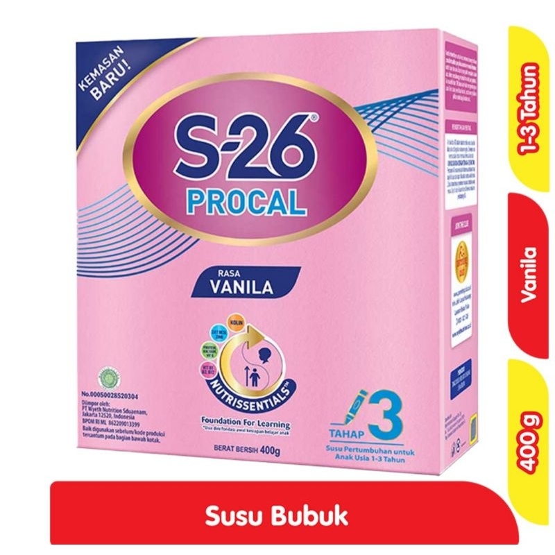 Jual S26 Procal Vanila dan Madu 400g | Shopee Indonesia