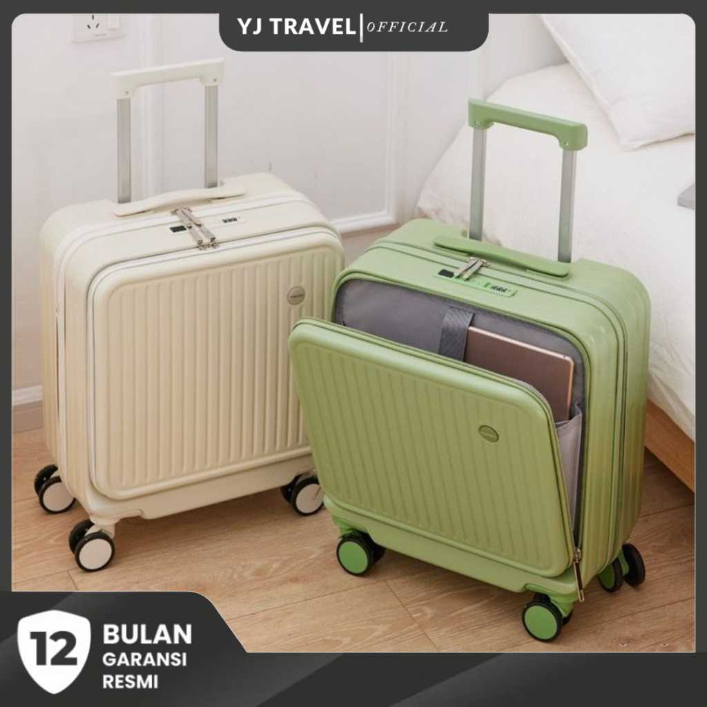 Jual Koper Pilot 18 Inch Set 2 in 1 Ringan Dan Multifungsi Open Side ...